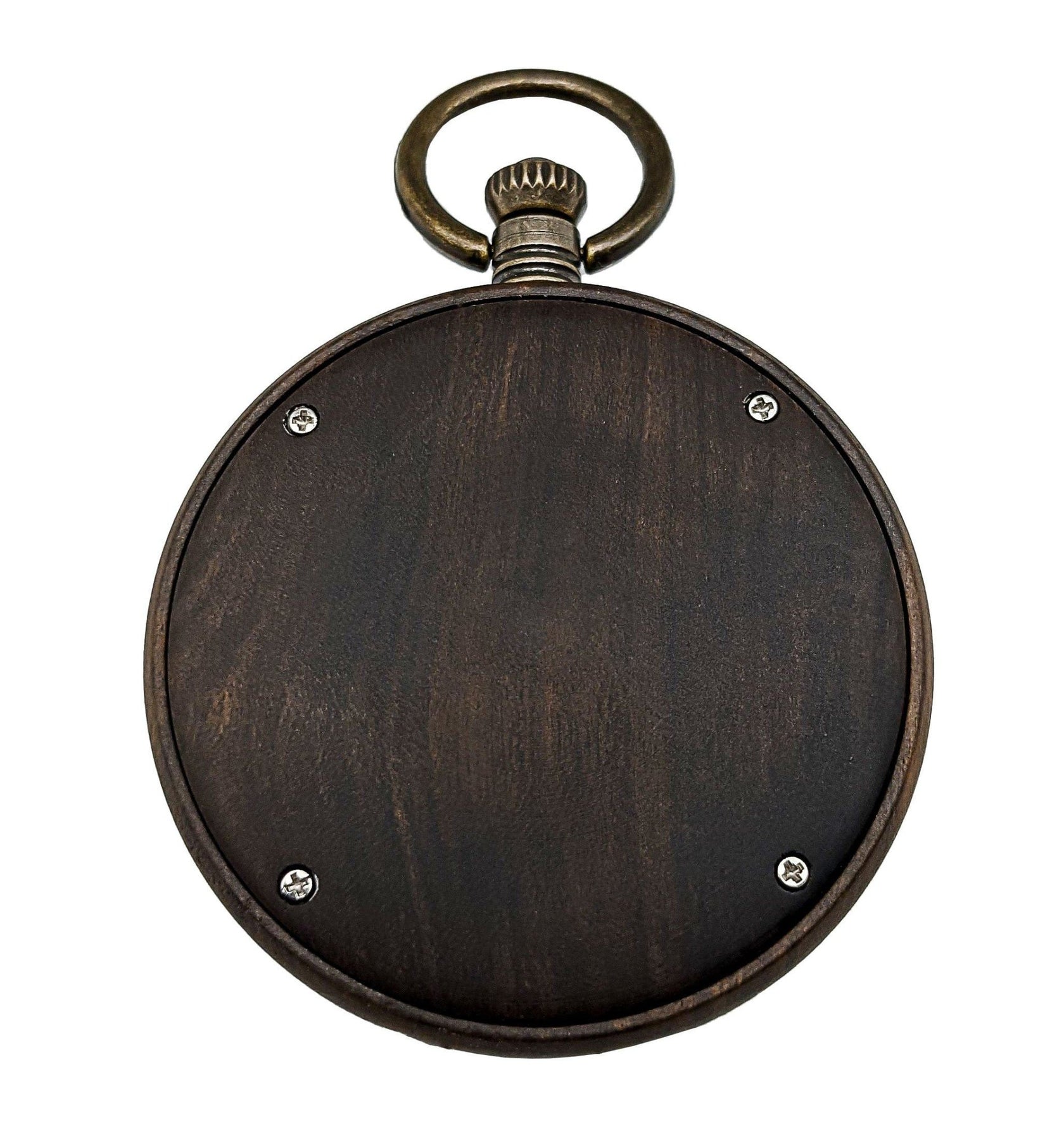 Wooden Pocket Watch Black 48mm - Valor – Dusty Saw